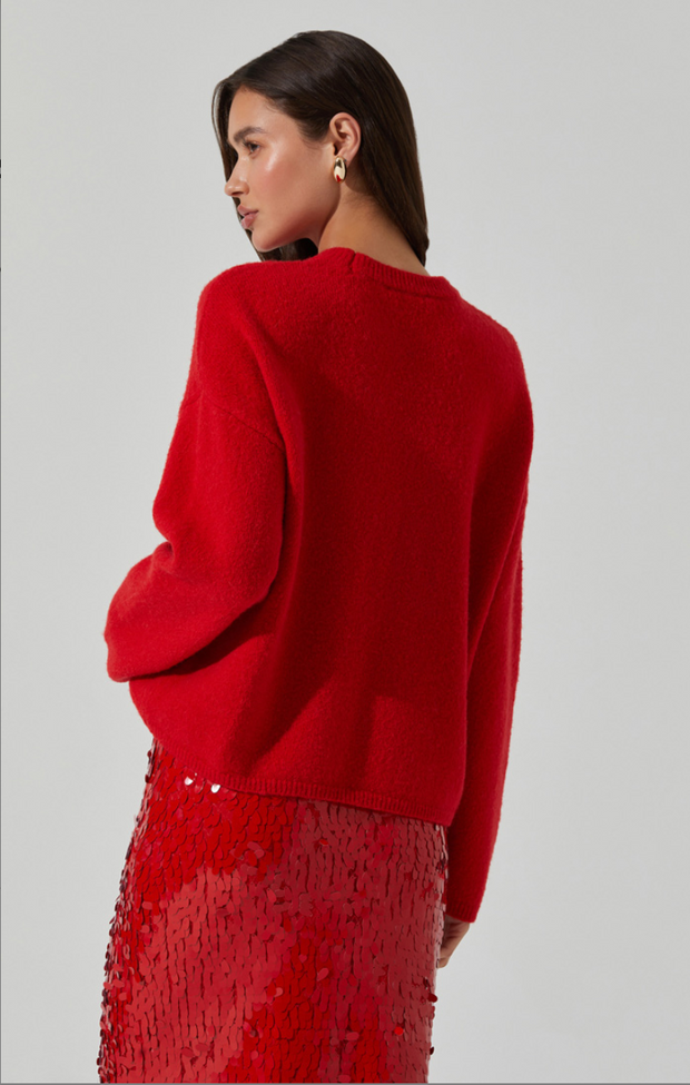 Bowie Sweater - Red