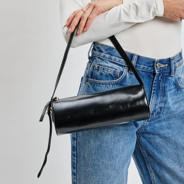 Mila Shoulder Bag - Black – Rivet Collective